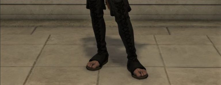 Bigger Open-toed Boots for males (The Body SE and 2.0) - ff14 Mods