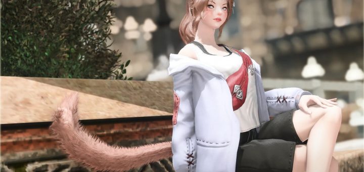 Silver Dragon (The Body SE-Q) - ff14 Mods