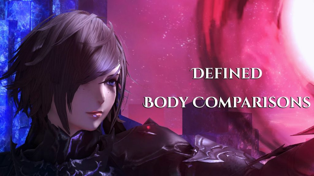 Defined Body Comparisons - ff14 Mods