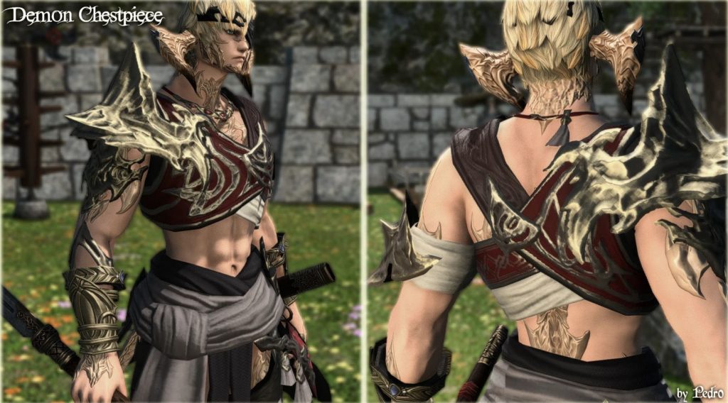 Demon Chestpiece (TB2.0) - ff14 Mods