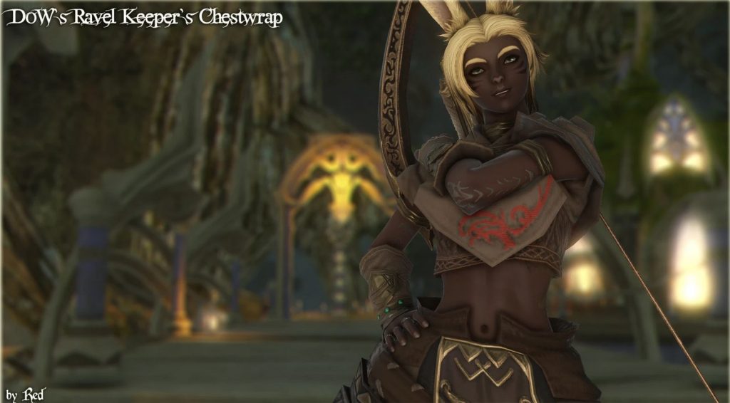 DoW's Ravel Keeper's Chestwrap (Bibo Plus) - ff14 Mods