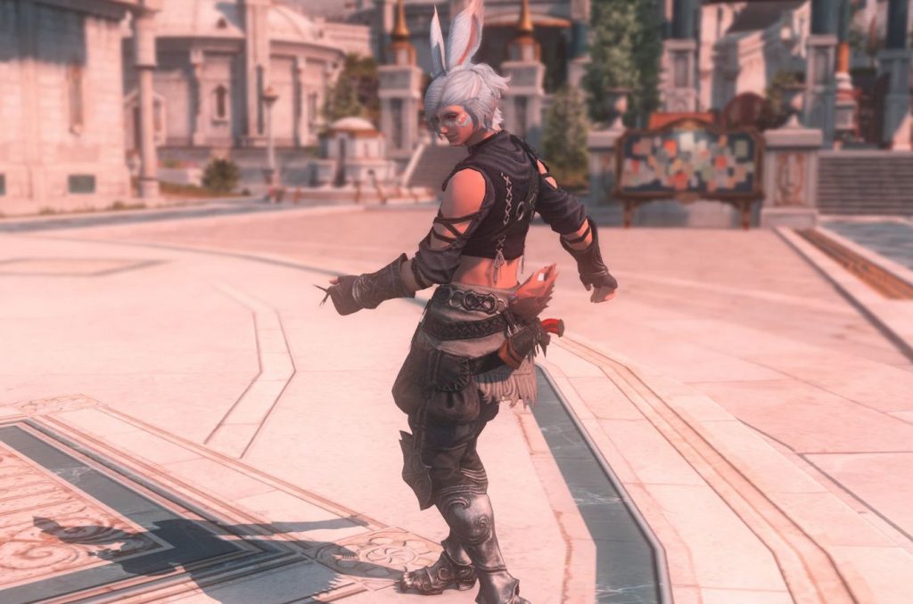 Fluffy Male Viera Tails - ff14 Mods