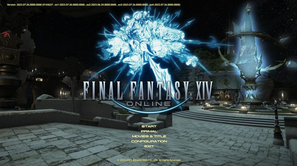 Generic Title Screen Logo - ff14 Mods