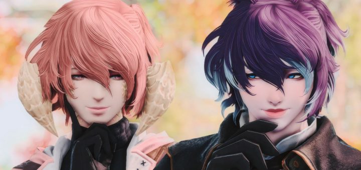 FFXIV Hair Mods | Final Fantasy 14 Hair Mods