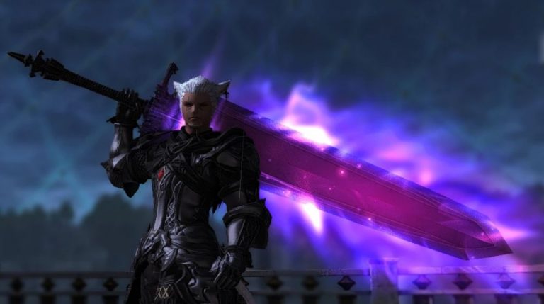 Glowing Shadowbringer Greatsword - ff14 Mods