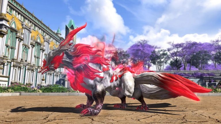 Greater Kamuy of the Nine Tails - ff14 Mods
