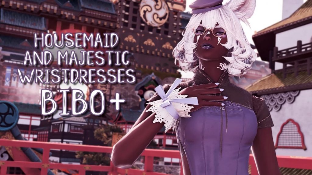 Housemaid's Majestic Wristdresses (Bibo Plus) - ff14 Mods