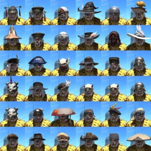 Hrothgar and Viera Hats - ff14 Mods