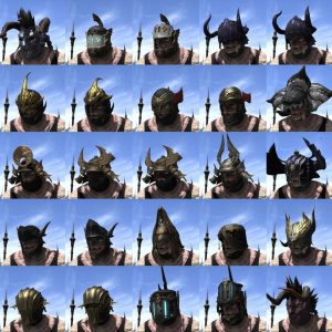 Hrothgar and Viera Hats - ff14 Mods