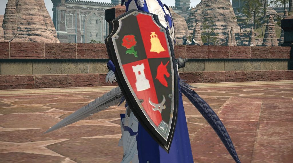 Ishgardian Crest Shield - ff14 Mods