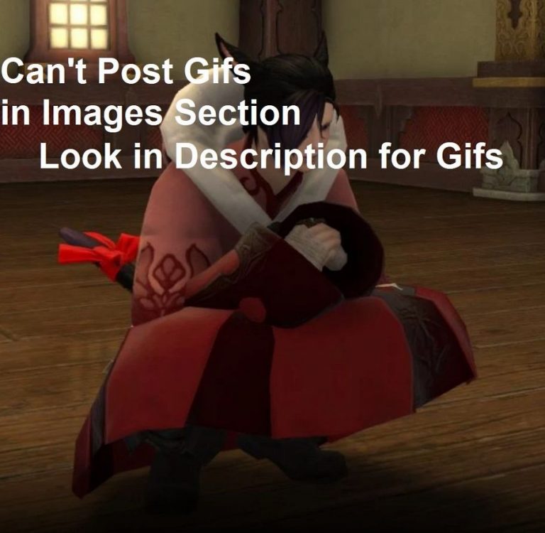 Male Miqo'te Groundsit Animation Pack (Ear wiggles and Tailsway) - ff14 ...