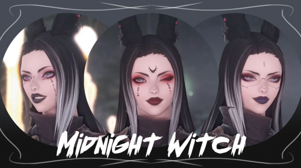 Midnight Witch - Fem Viera Makeup - ff14 Mods