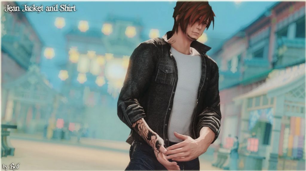 Mimi's Jean Jacket and Shirt (TB2.0) - ff14 Mods