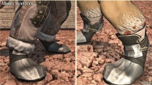 Miner's Workboots (Anatomically Correct hrBody) - ff14 Mods