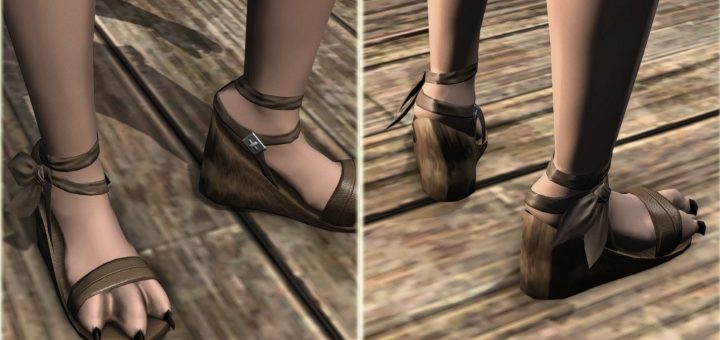 Viera Sandals (The New Viera Feet) - ff14 Mods