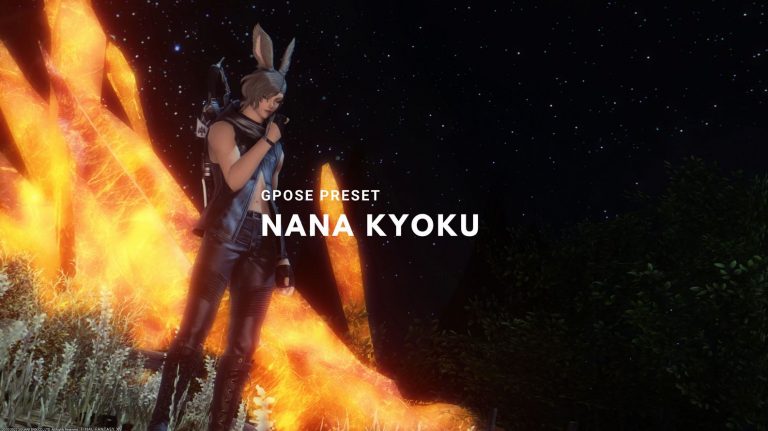 Nana Kyoku - GPOSE Preset - ff14 Mods
