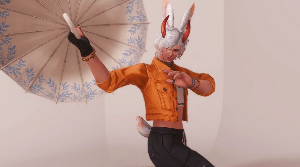 Natural Tails for Male and Female Viera - New Design - ff14 Mods