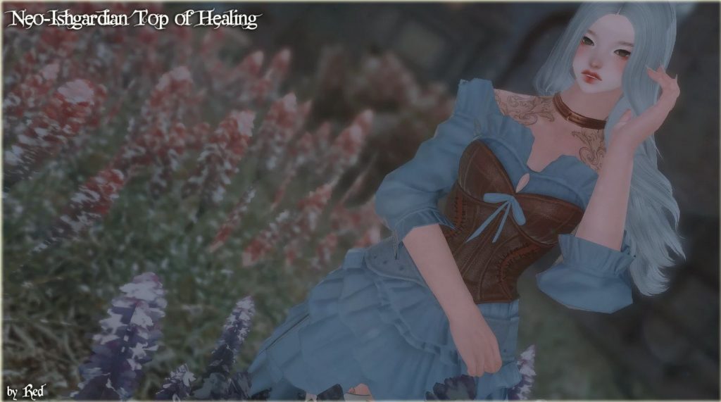 Neo-Ishgardian Top of Healing (Bibo Plus) - ff14 Mods