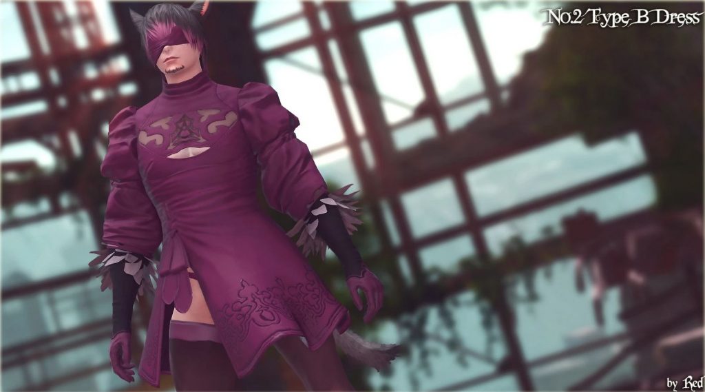 No.2 Type B Dress (TB2.0) - ff14 Mods