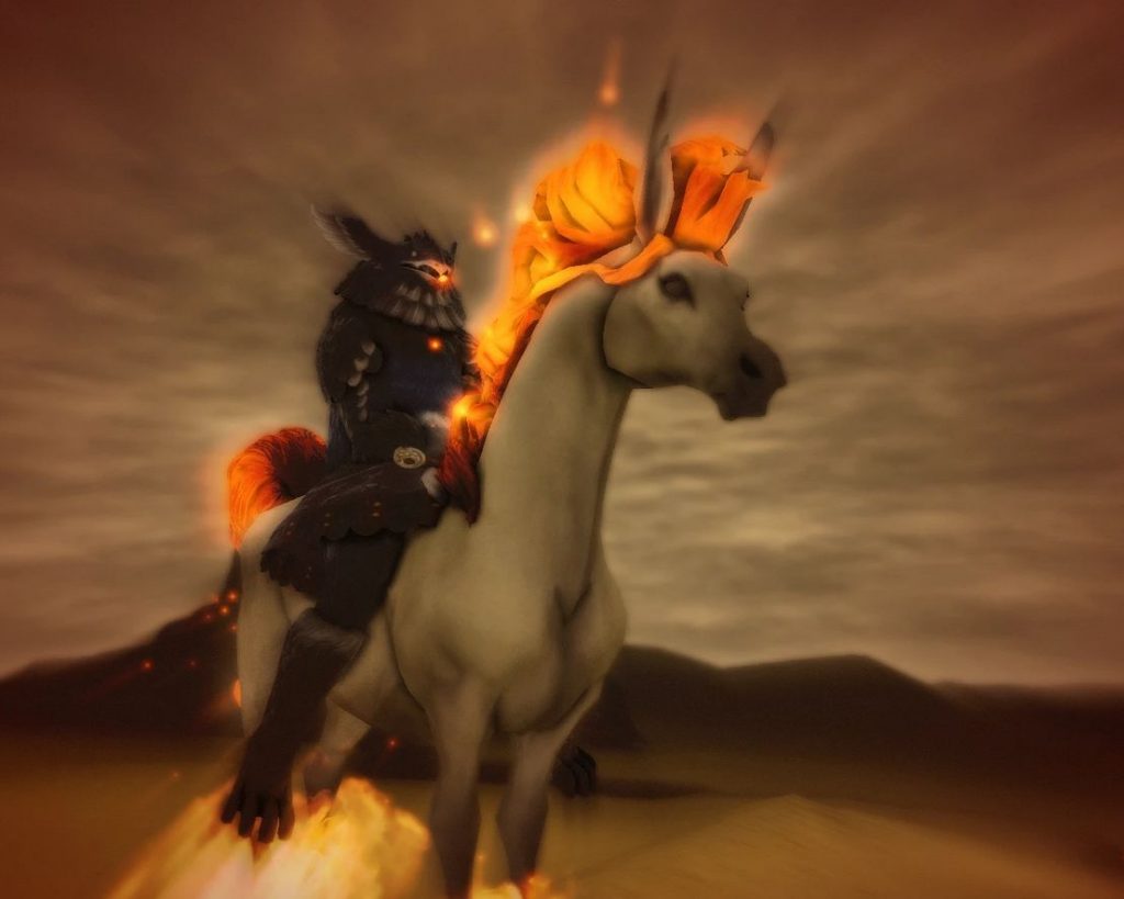 Pokemount Ponyta - ff14 Mods