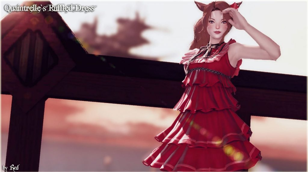 Quaintrelle's Ruffled Dress (TnF2) - ff14 Mods