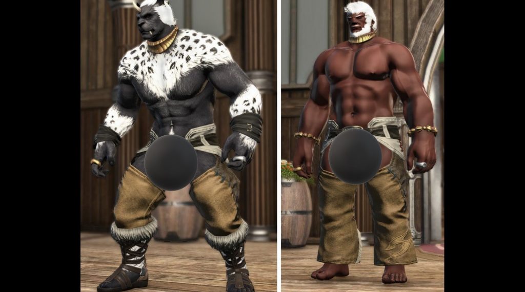 Revealing Anemos Chaps (Anatomically Correct hrBody) - ff14 Mods
