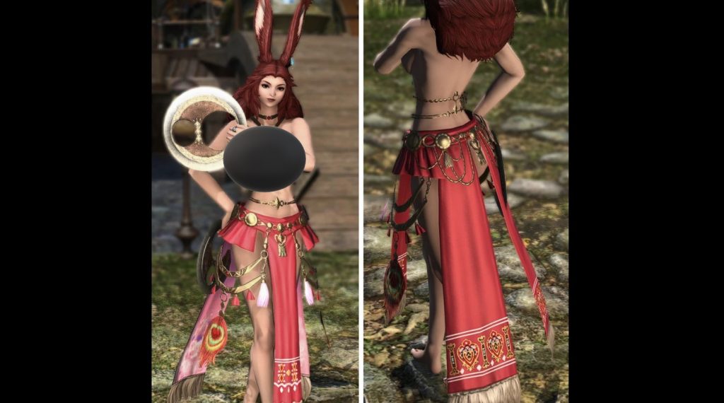 Revealing Dancer's Casaque (TnF2) - ff14 Mods