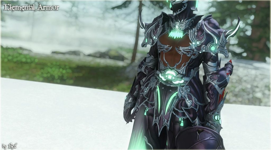 Revealing Elemental Armor (TB2.0 plus Thicclanders) - ff14 Mods