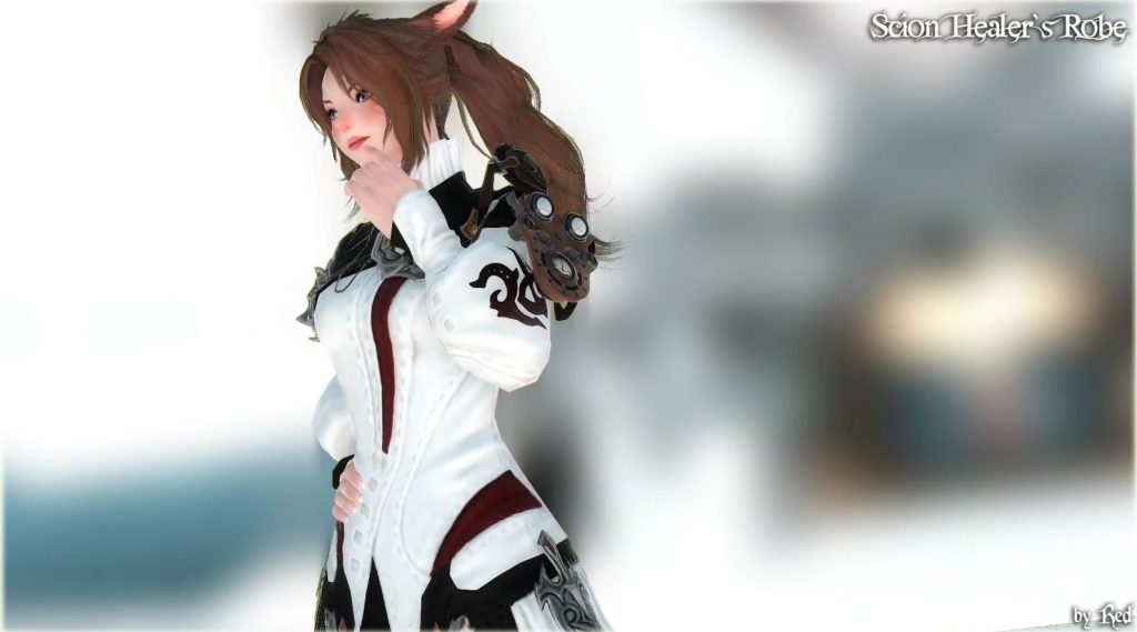 Scion Healer's Robe (Bibo Plus Venus) - ff14 Mods