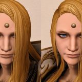 Semi-Realistic Face Textures - ff14 Mods