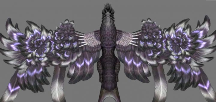 Black Nightmare Pegasus - ff14 Mods