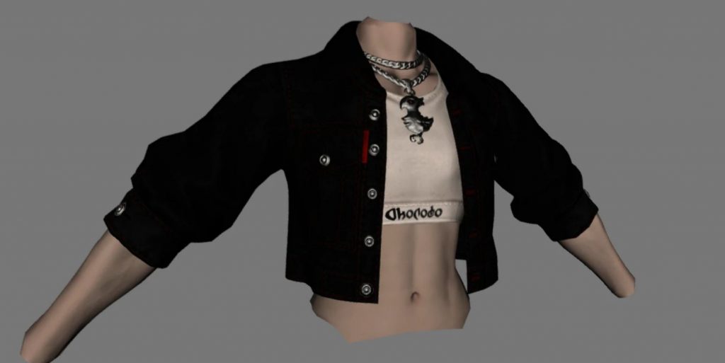 Street Jacket Upscale for TBSE Echo Flat - ff14 Mods