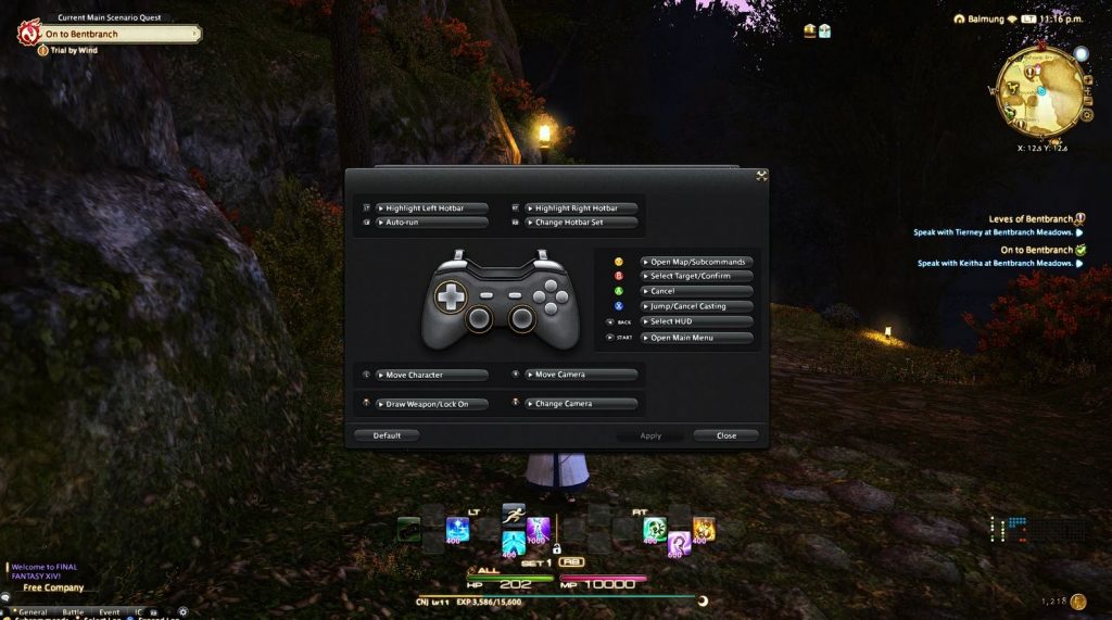 Switch-friendly Cross Hotbar UI - ff14 Mods