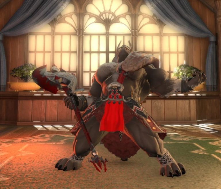 THO Hrothgar Ravager's Cuirass and Warboots - ff14 Mods