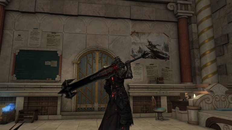 Tropaios GreatSWORD - ff14 Mods