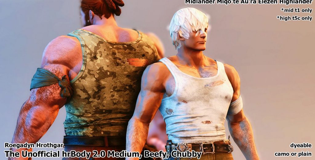 Weathered Tank - ff14 Mods