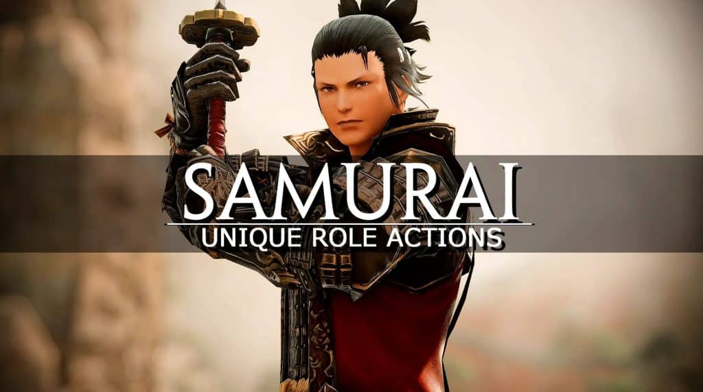 Unique Role Actions for Samurai v1.1.0 - ff14 Mods